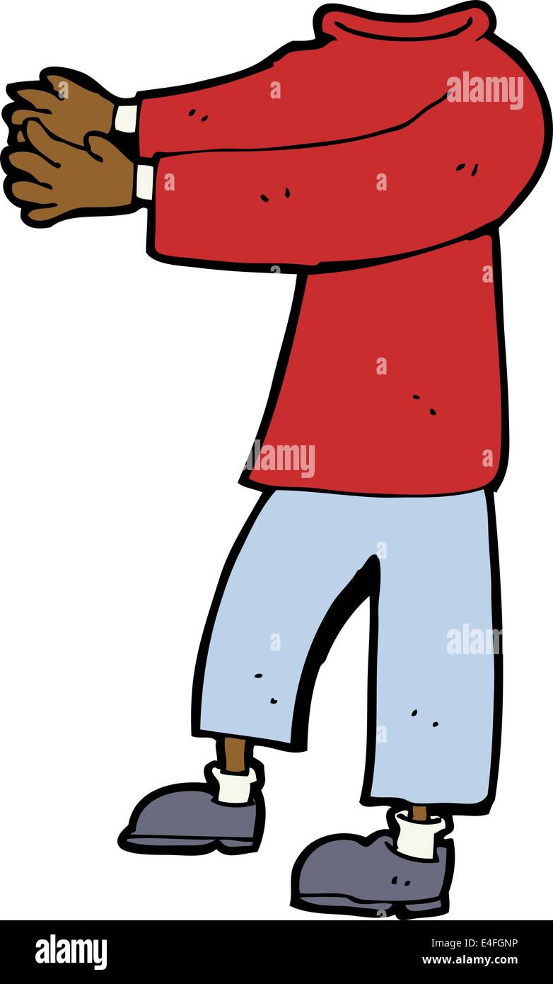 Cartoon headless body hi-res stock photography and images - Alamy