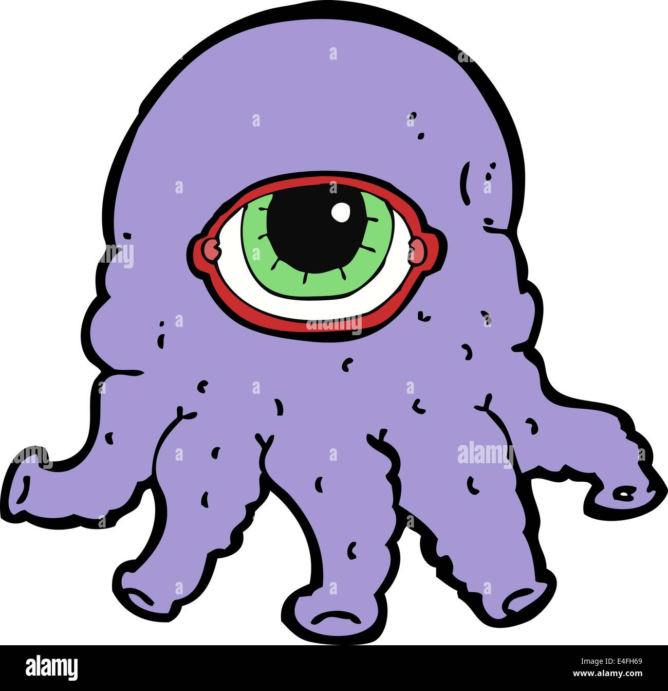 cartoon alien head Stock Vector Image & Art - Alamy