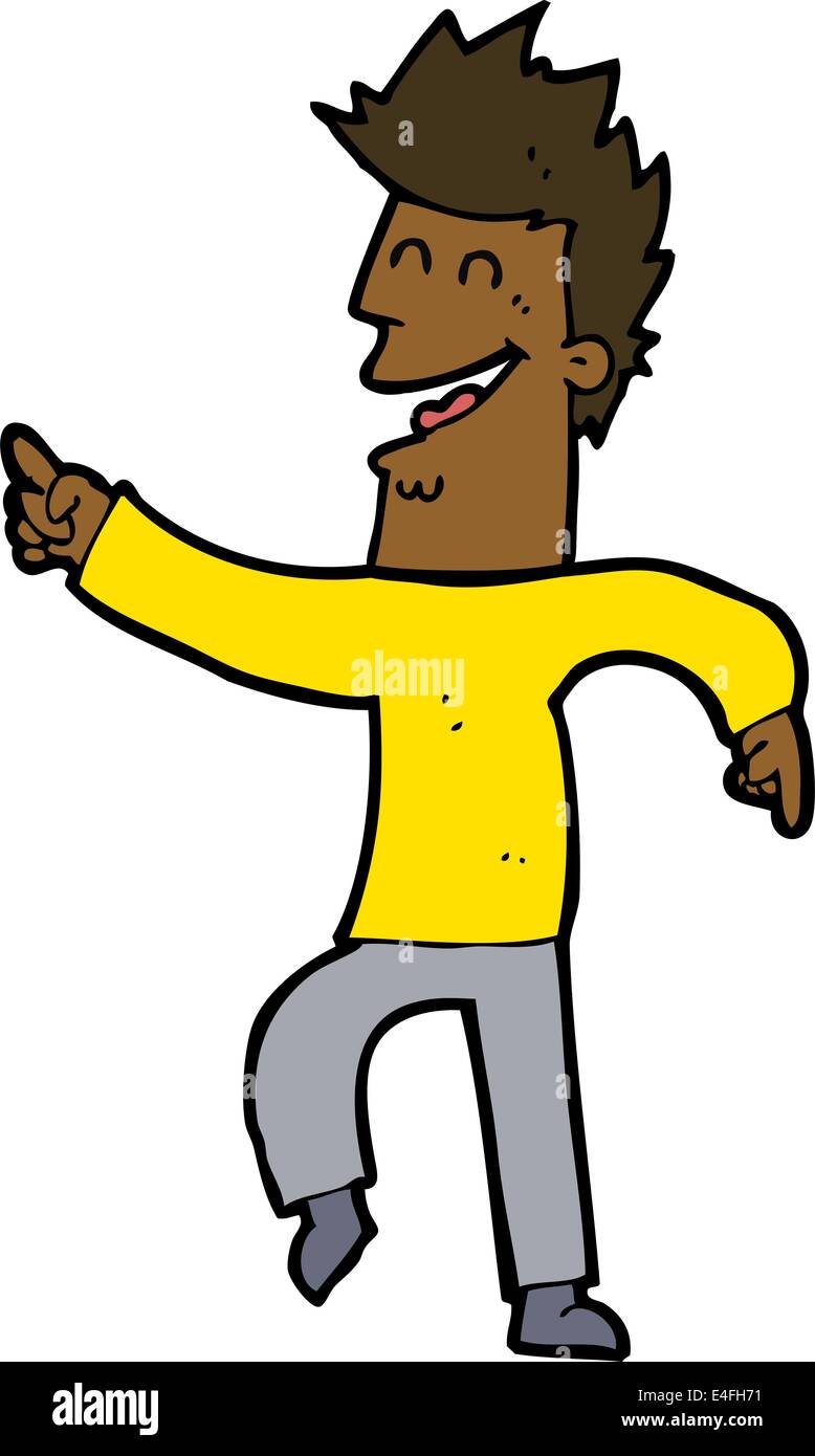 cartoon man pointing and laughing Stock Vector Image & Art - Alamy