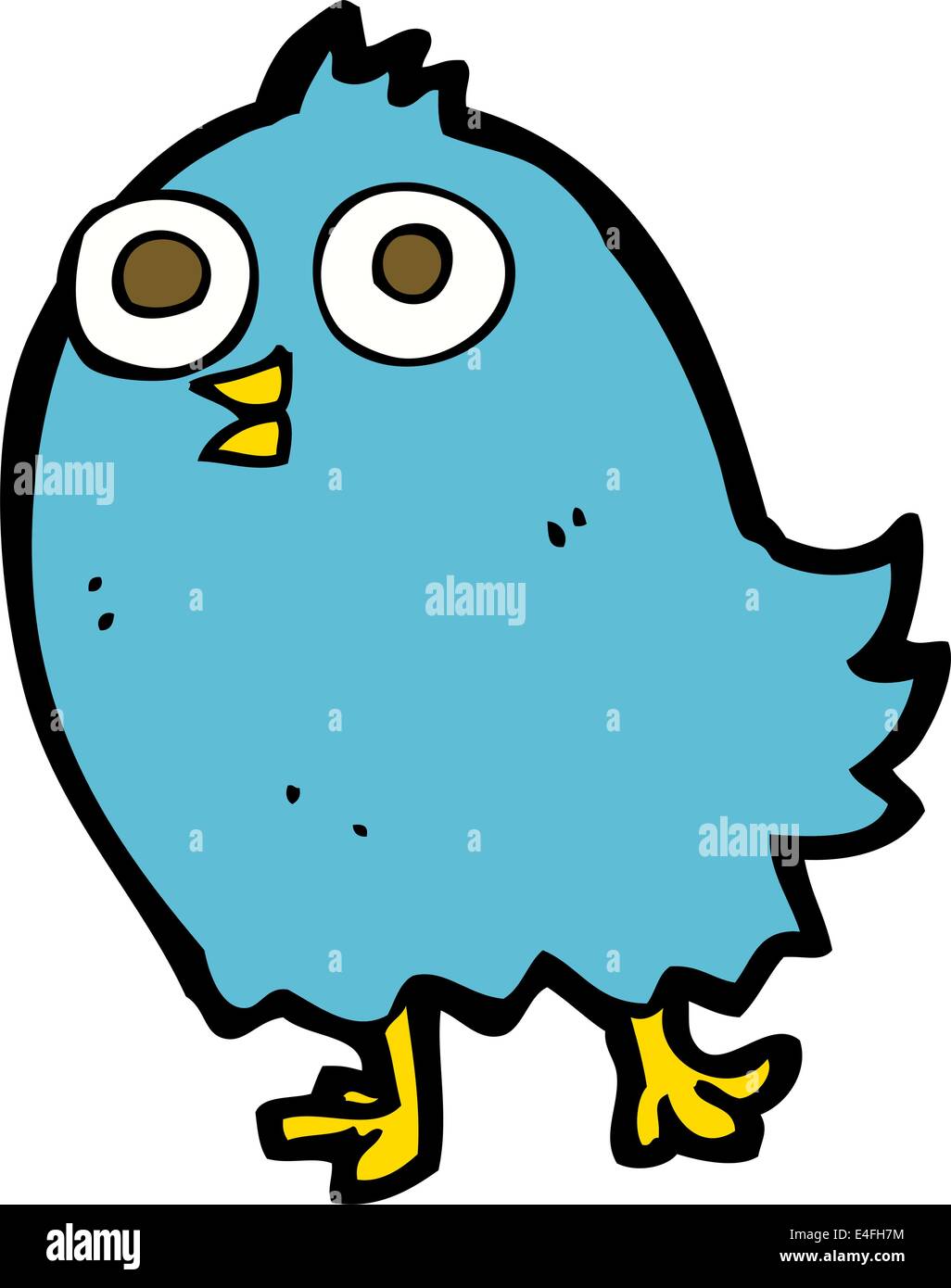 cartoon happy bird Stock Vector Image & Art - Alamy