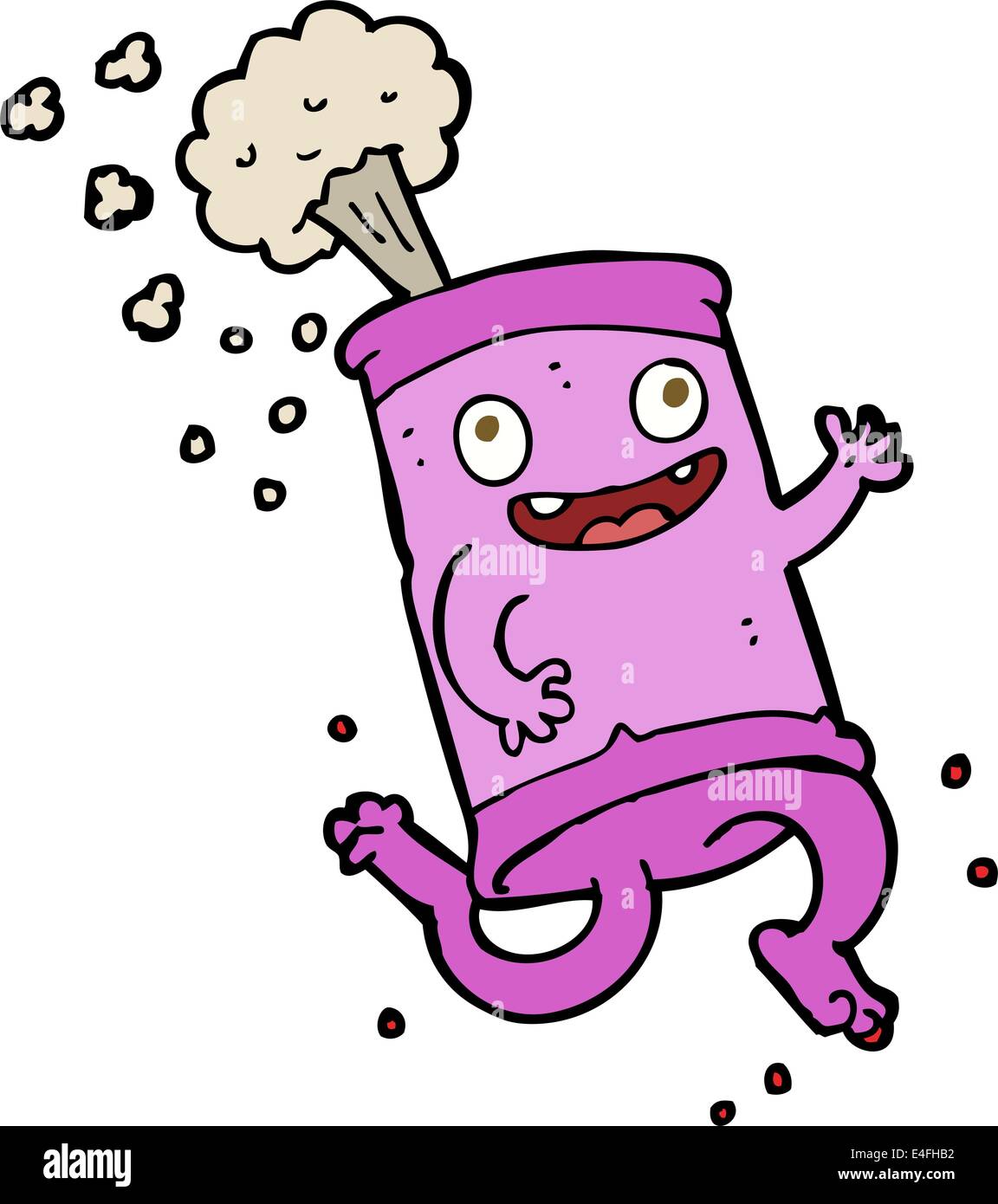 cartoon crazy soda can Stock Vector Image & Art - Alamy