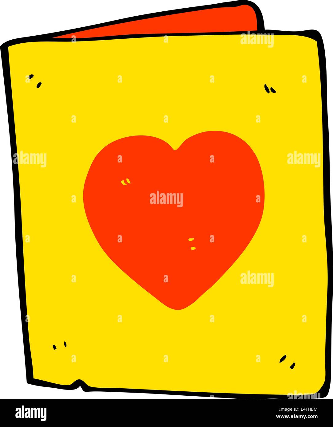 Cartoon folded card hi-res stock photography and images - Alamy