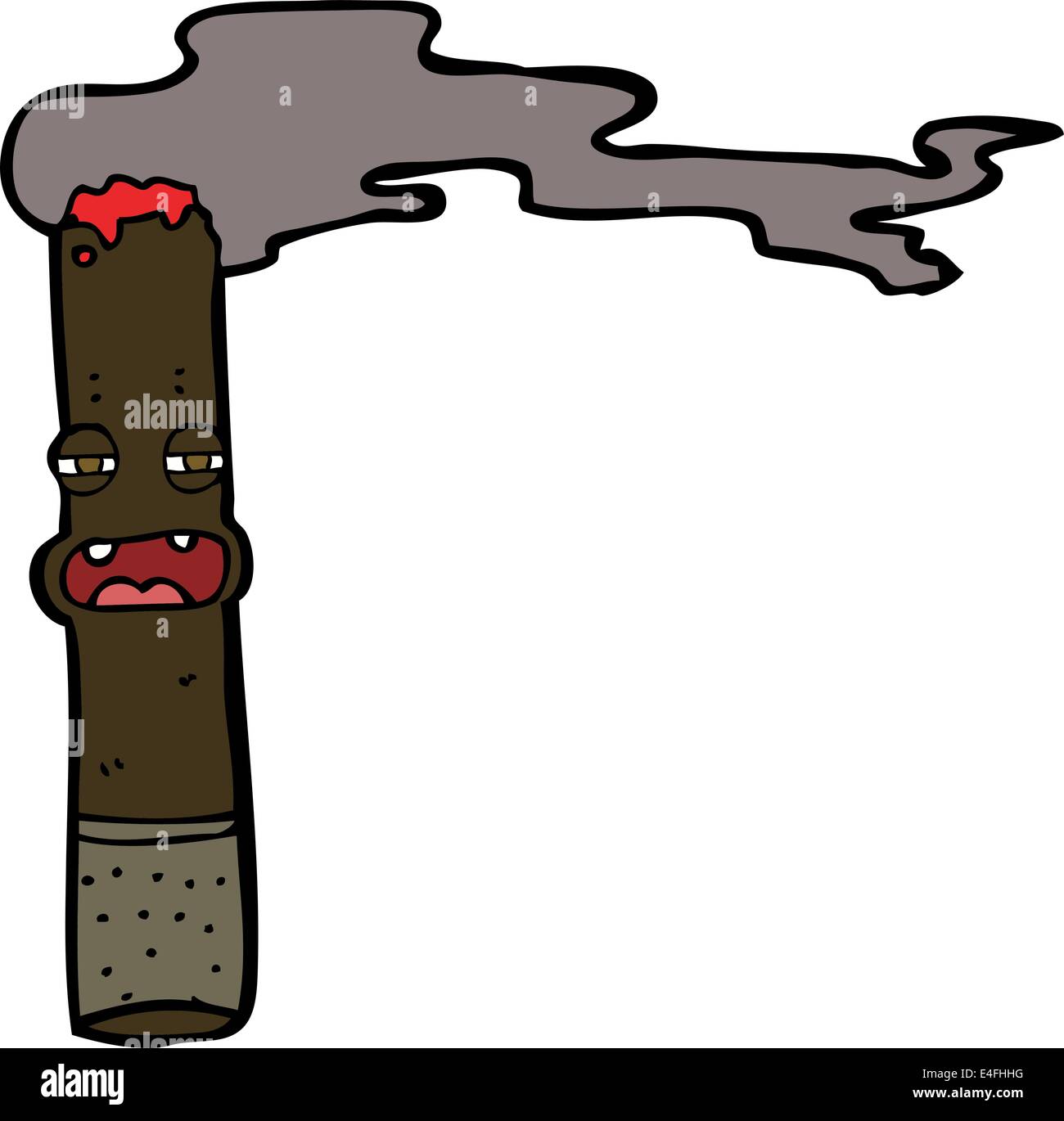 cartoon cigar character Stock Vector Image & Art - Alamy