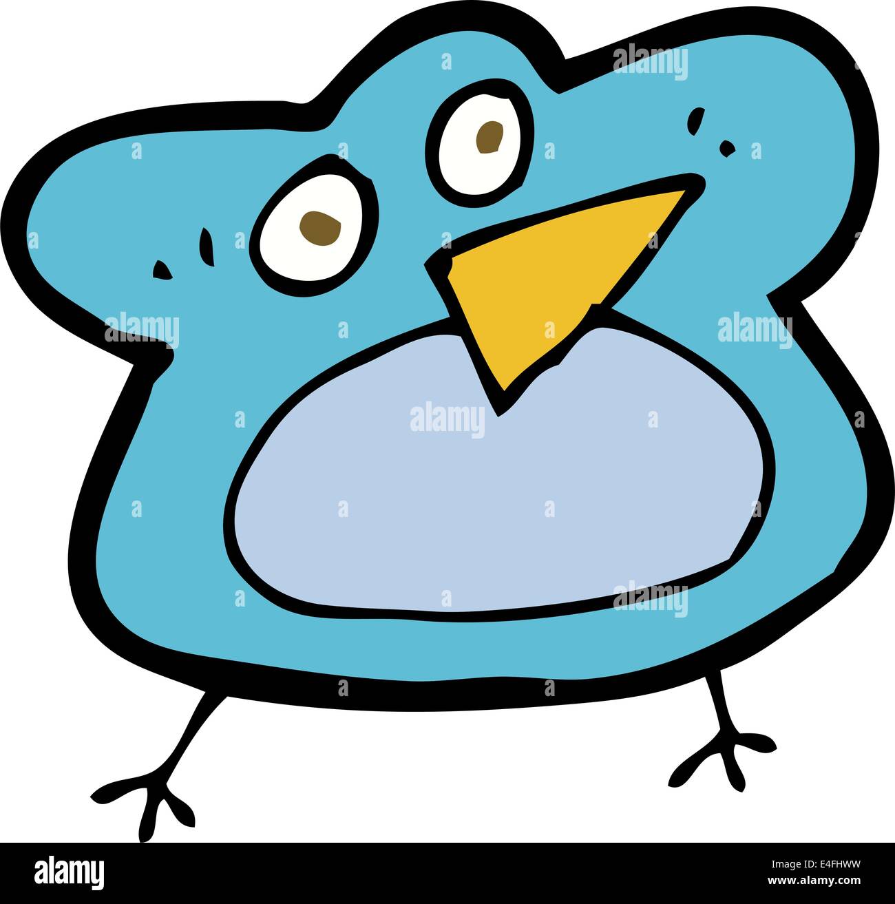funny cartoon bird Stock Vector Image & Art - Alamy