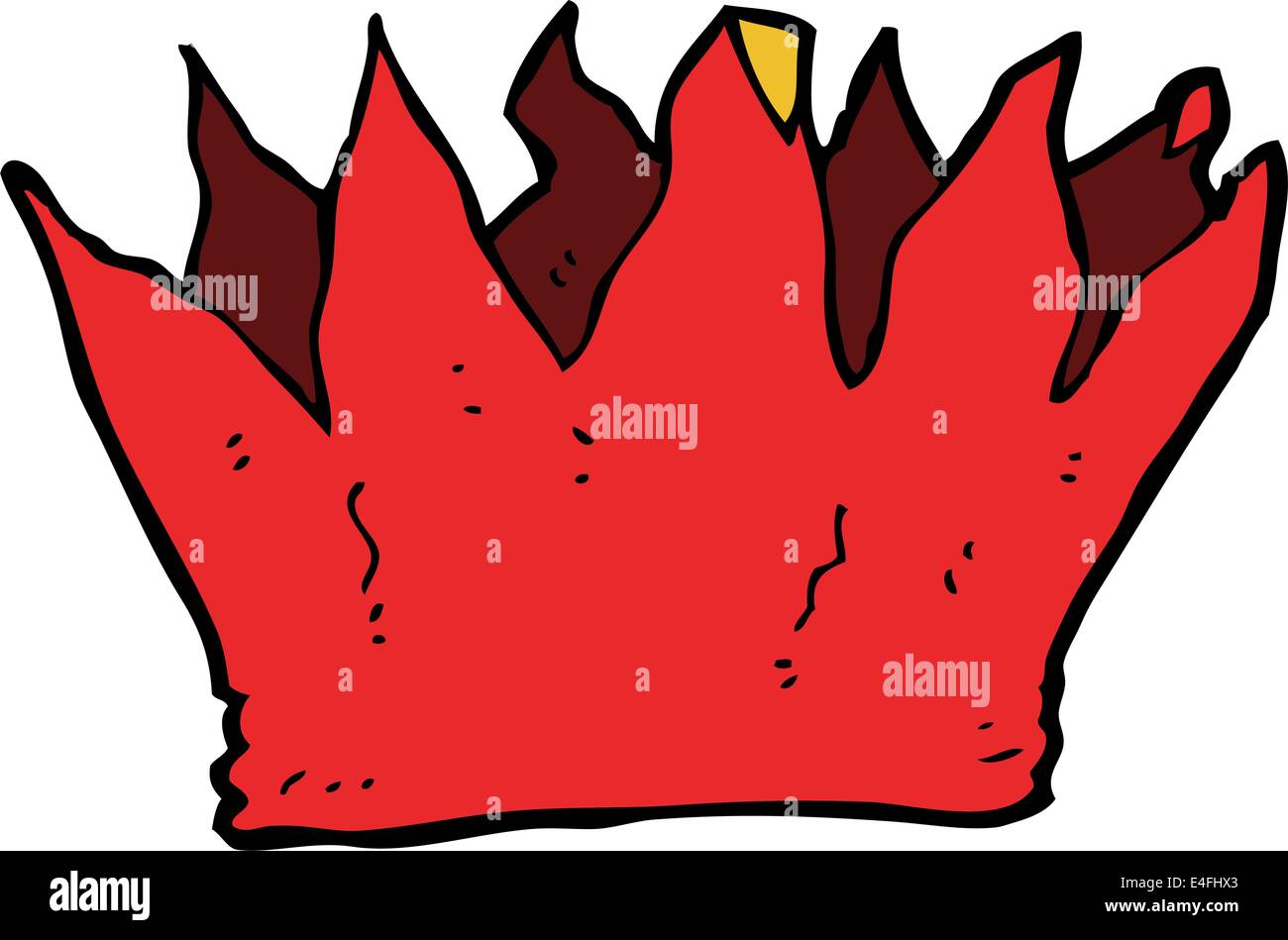 cartoon paper crown Stock Vector Image & Art - Alamy