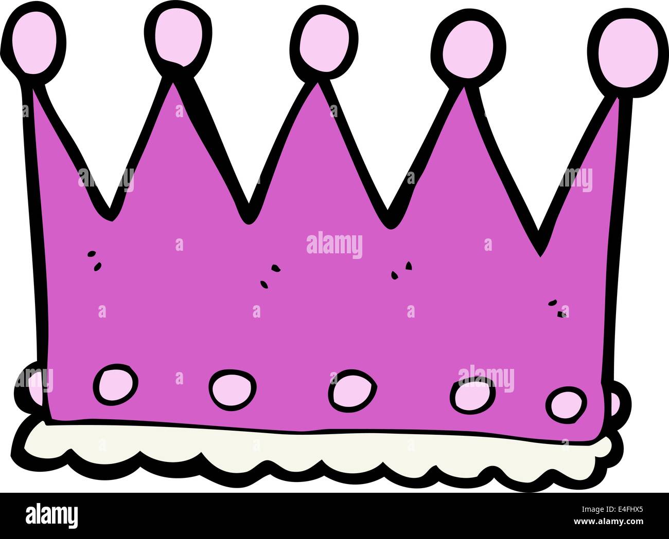 Quirky crown Stock Vector Images - Alamy