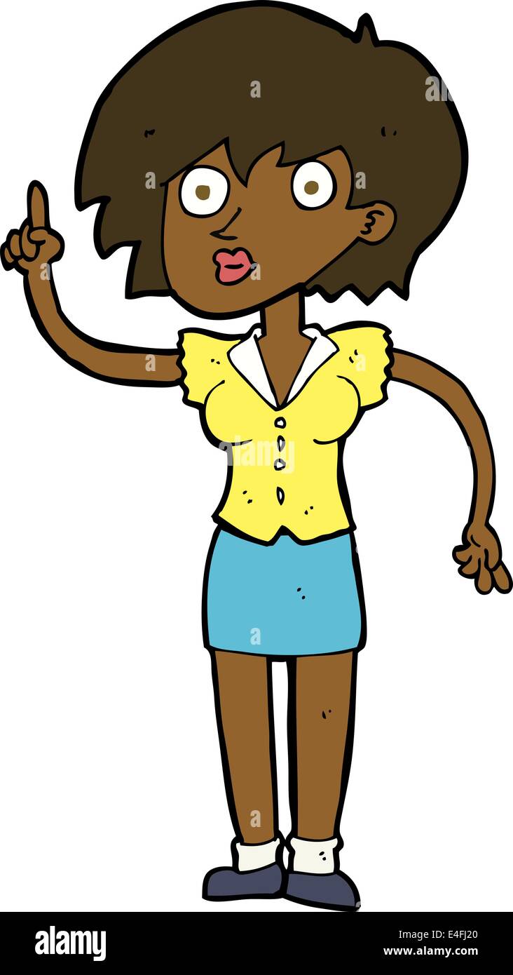 cartoon woman with question Stock Vector Image & Art - Alamy