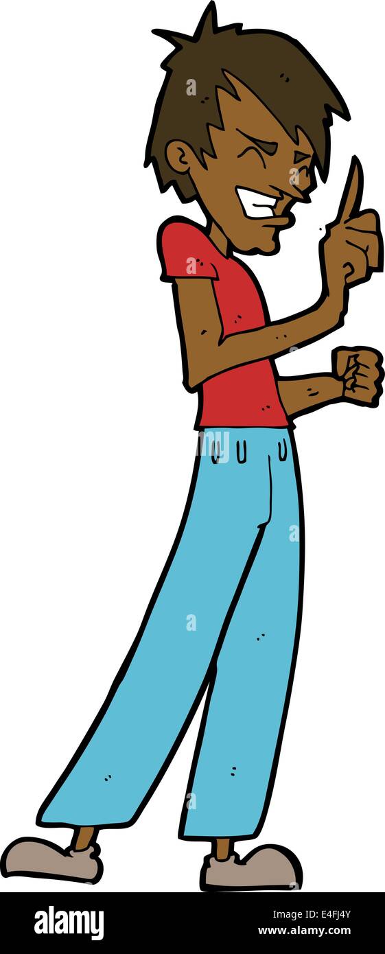 cartoon angry man arguing Stock Vector Image & Art - Alamy