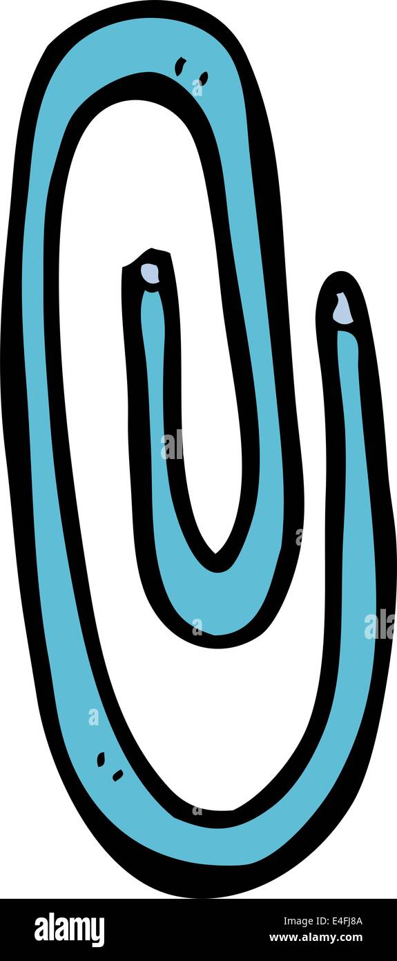cartoon red paperclip Stock Vector Image & Art - Alamy