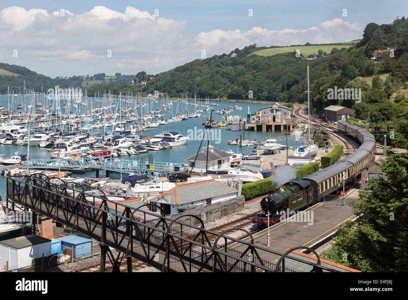 kingswear devon england Stock Photo - Alamy