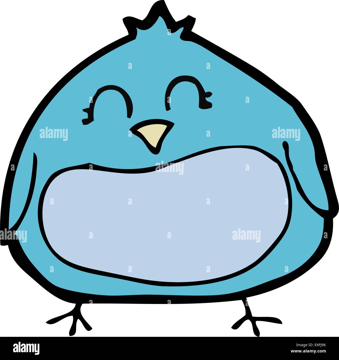 cartoon fat bird Stock Vector Image & Art - Alamy