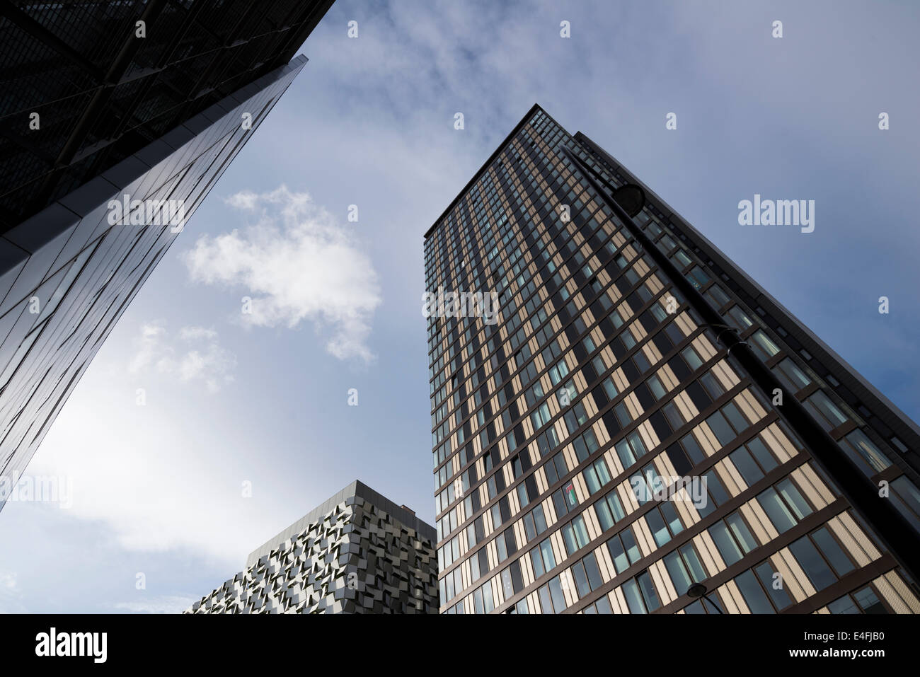 Hi rise buildings in Sheffield City South Yorkshire England Stock Photo ...