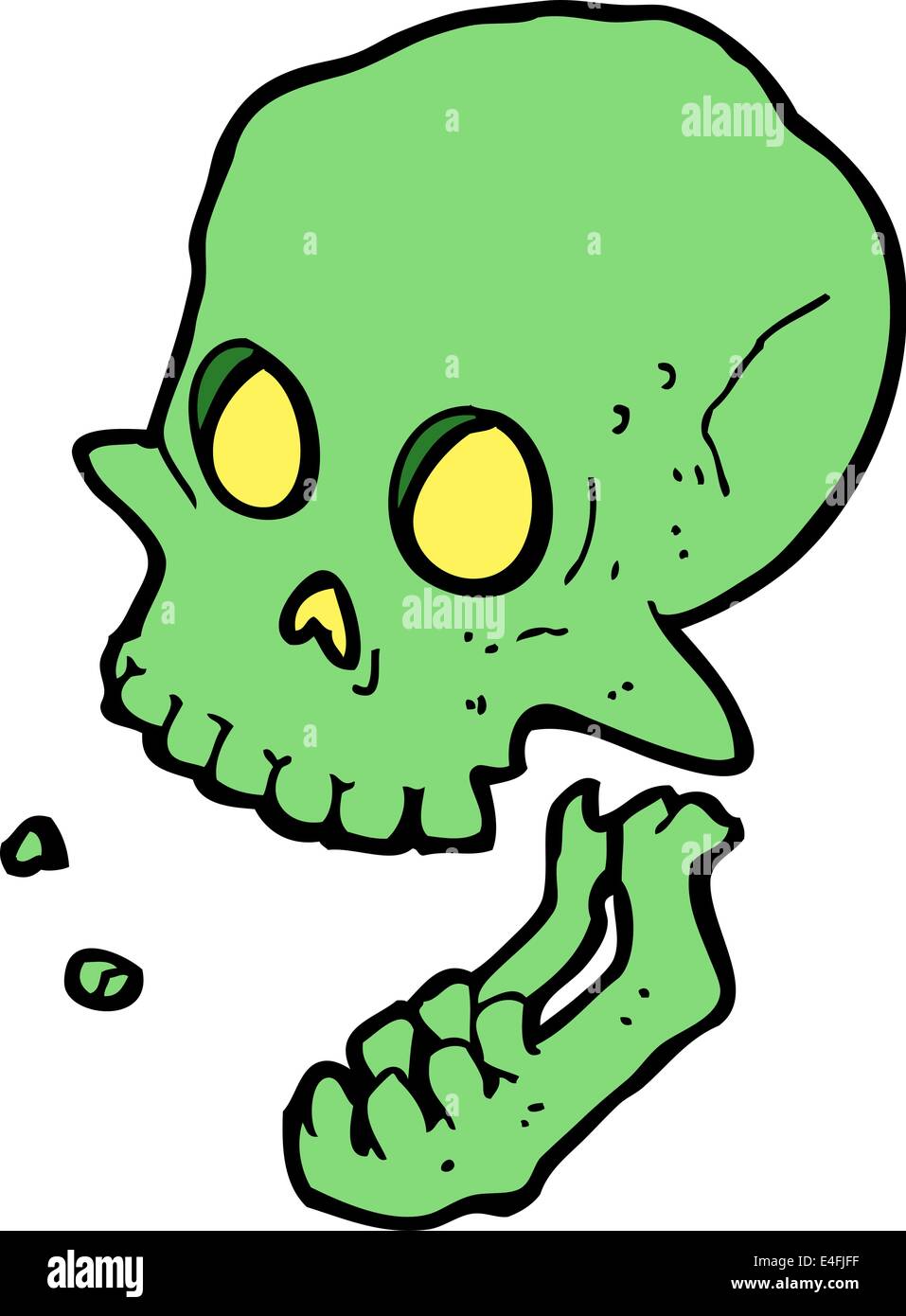 cartoon laughing skull Stock Vector Image & Art - Alamy