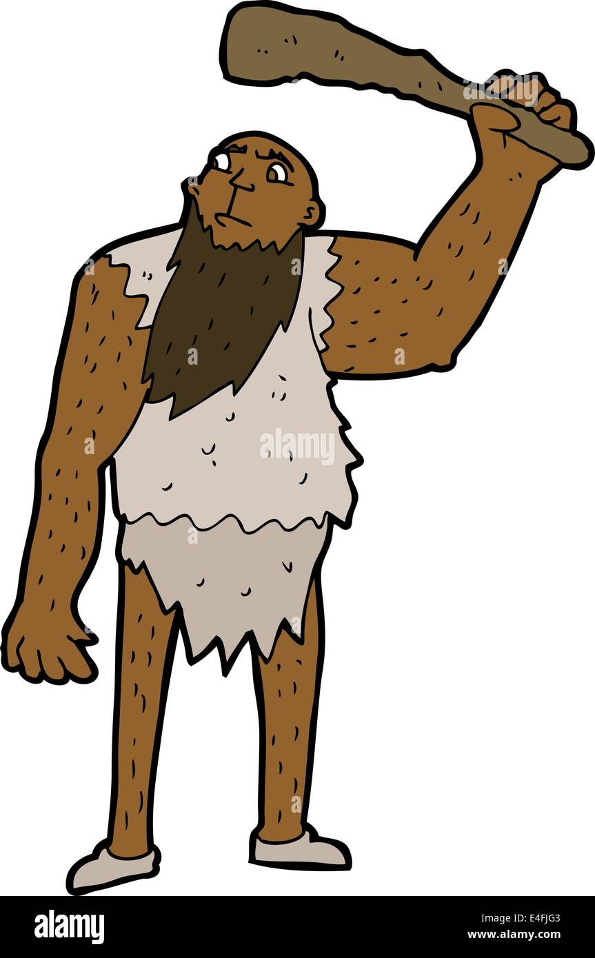 cartoon neanderthal Stock Vector Image & Art - Alamy
