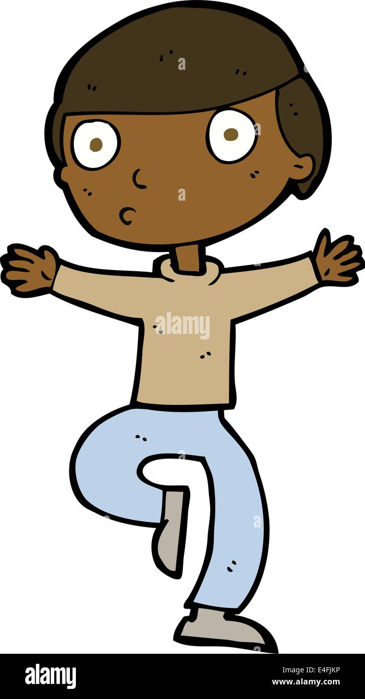 Funny cartoon startled man Stock Vector Images - Alamy