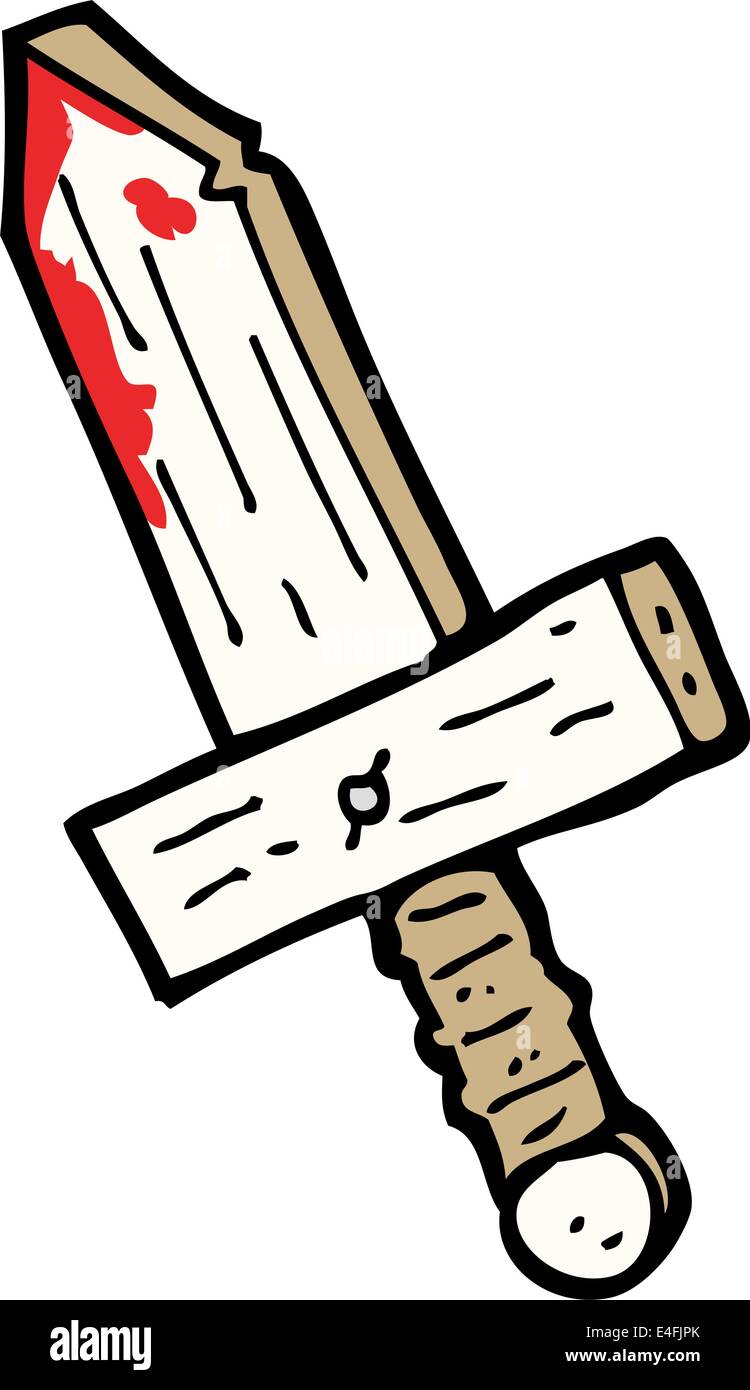 Cartoon wooden sword Stock Vector Images - Alamy
