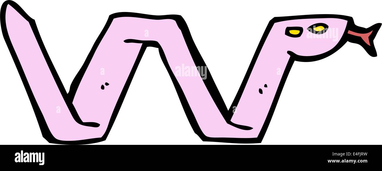 cartoon snake symbol Stock Vector Image & Art - Alamy