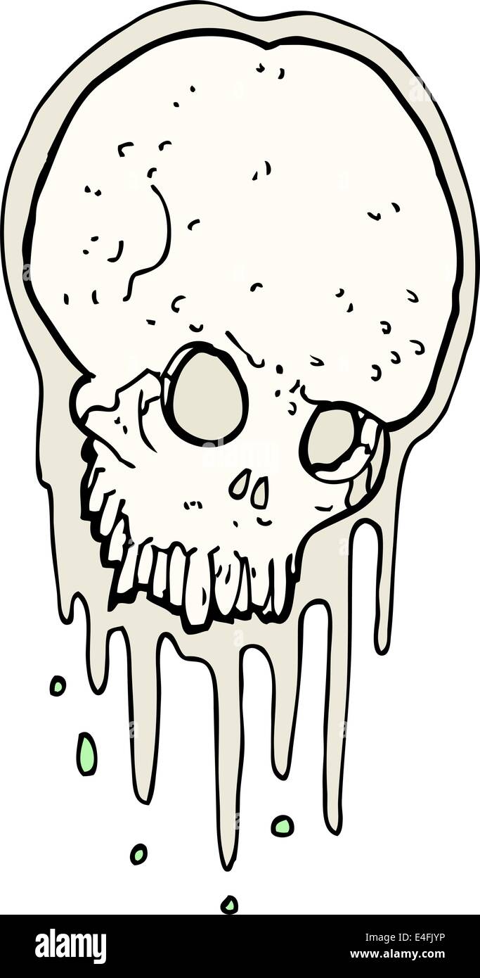 cartoon scary skull Stock Vector Image & Art - Alamy