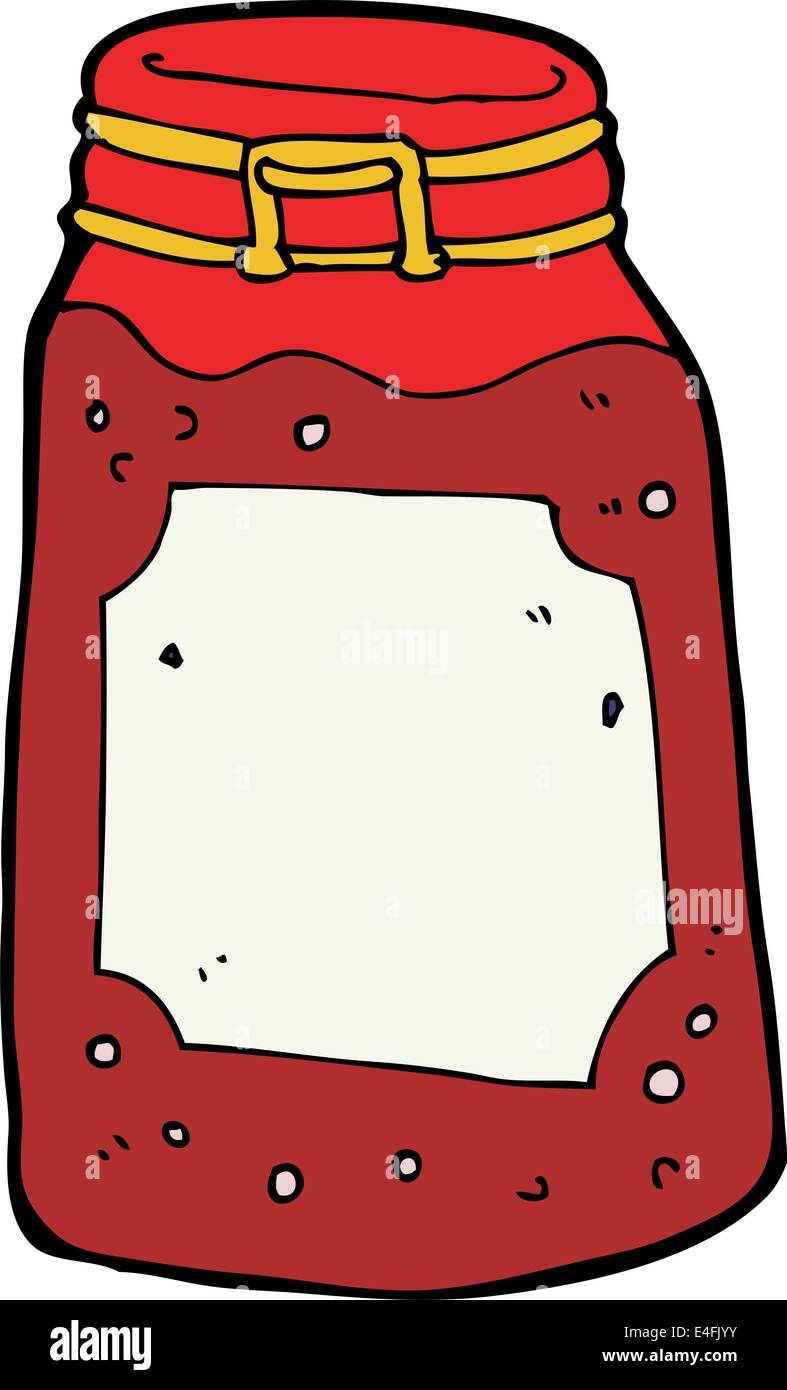 cartoon jar of jam Stock Vector Image & Art - Alamy