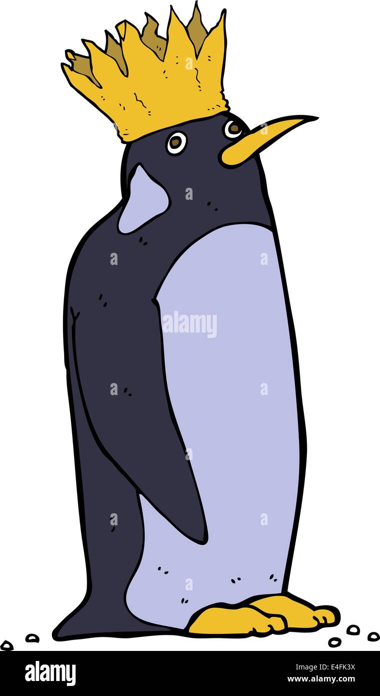 cartoon emperor penguin Stock Vector Image & Art - Alamy