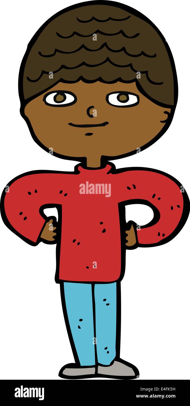 cartoon proud man Stock Vector Image & Art - Alamy