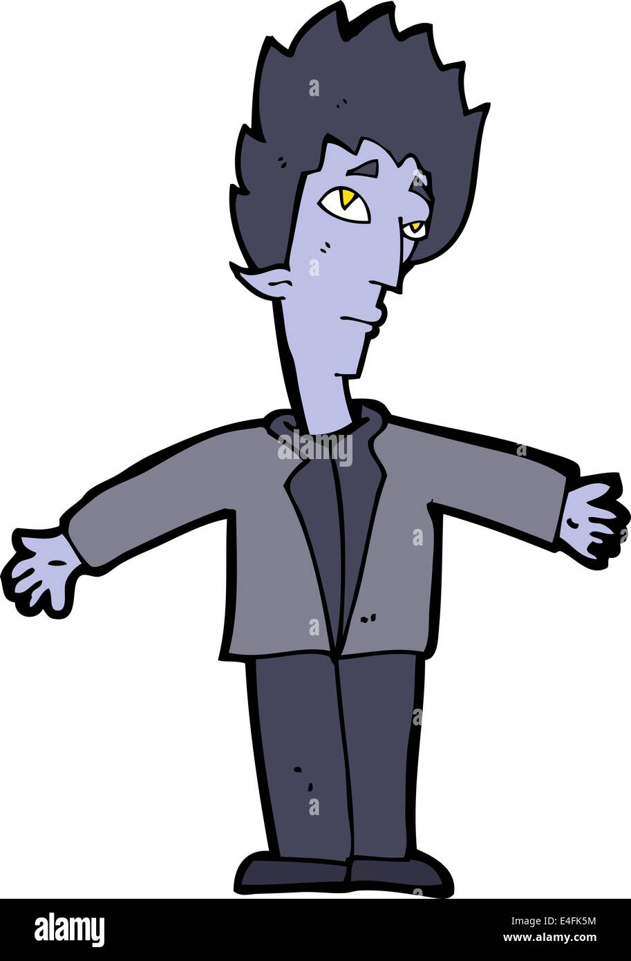 cartoon vampire man Stock Vector Image & Art - Alamy