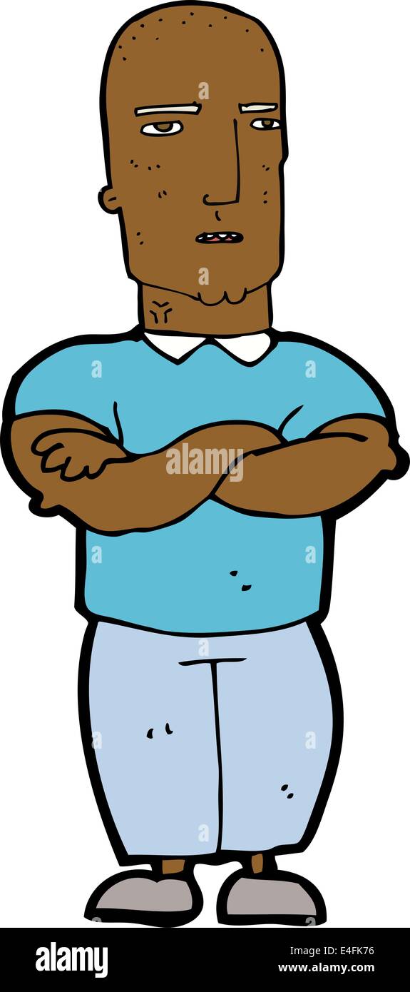 Angry bald guy Stock Vector Images - Alamy