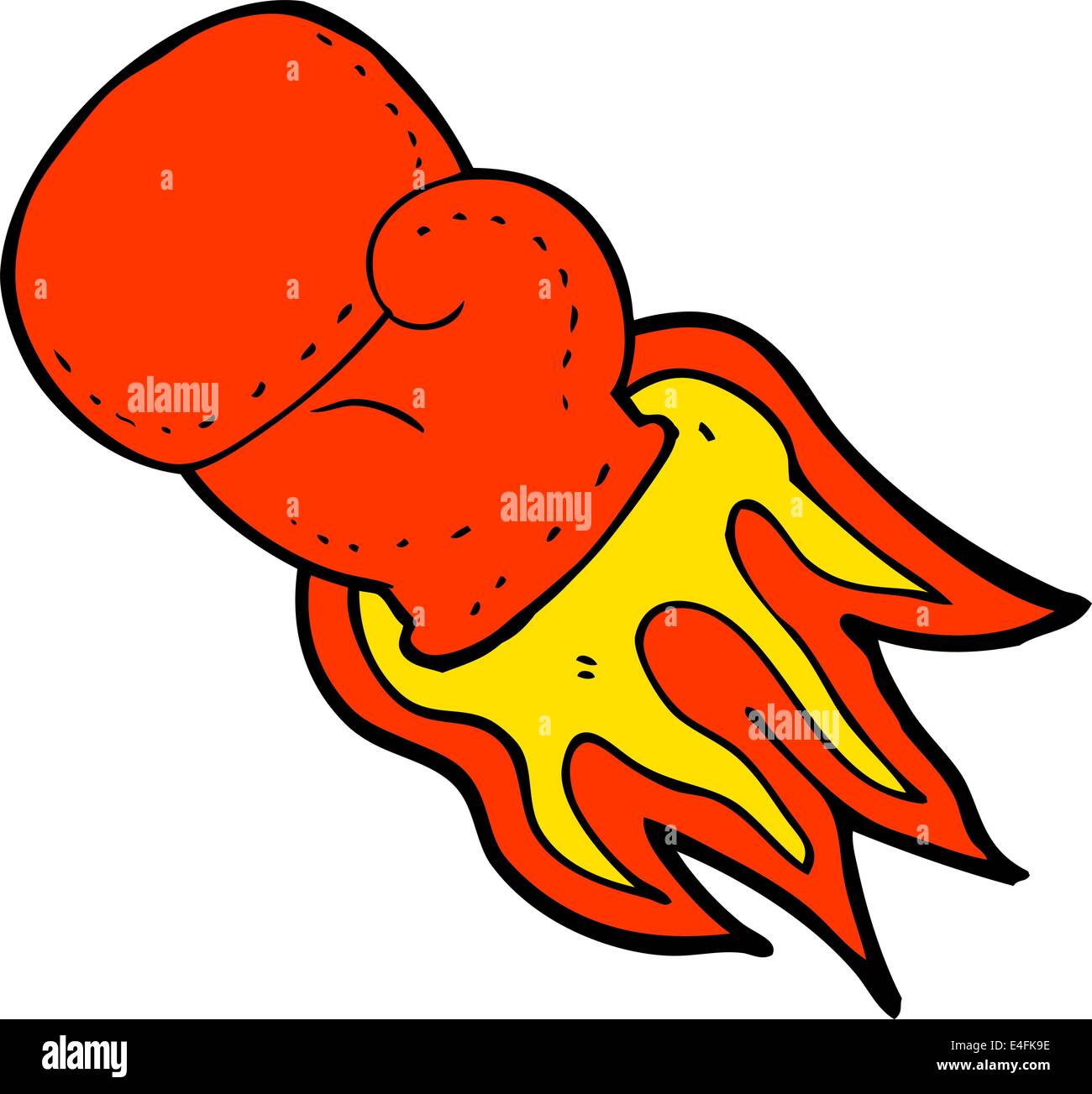 Cartoon super punch hi-res stock photography and images - Alamy