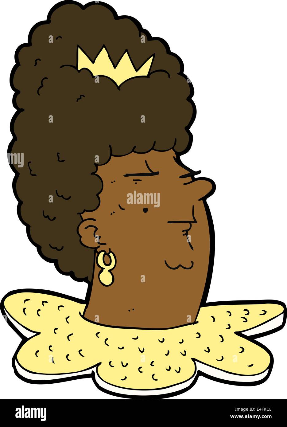 cartoon queen head Stock Vector Image & Art - Alamy
