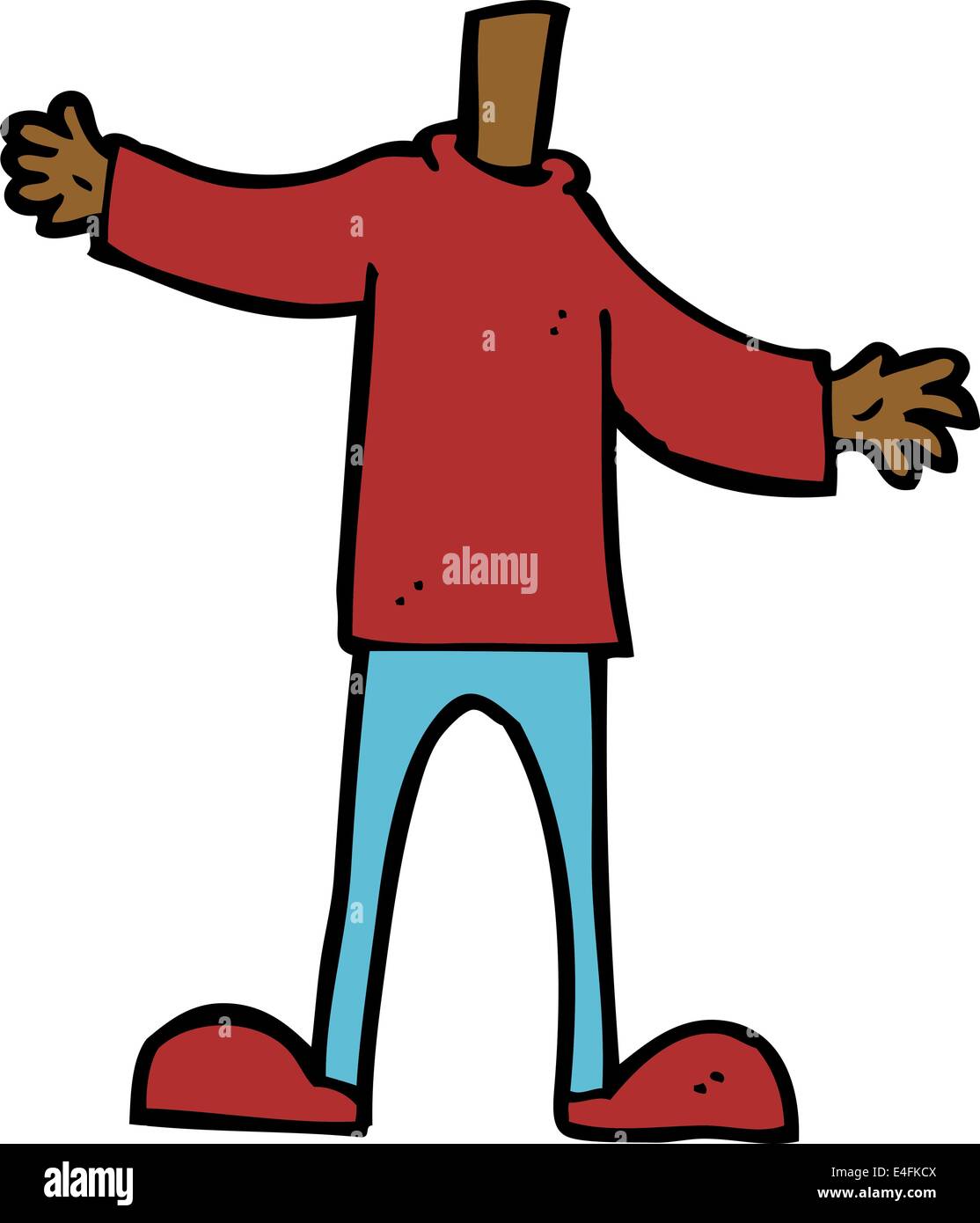 cartoon body (mix and match cartoons or add your own photo head Stock ...