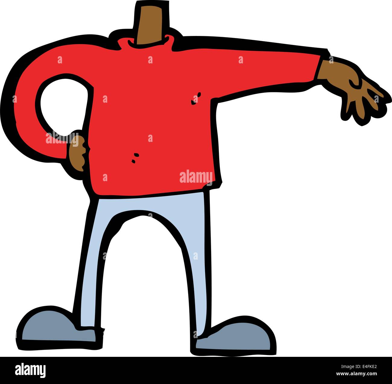 cartoon male body making gesture (mix and match cartoons or add own ...