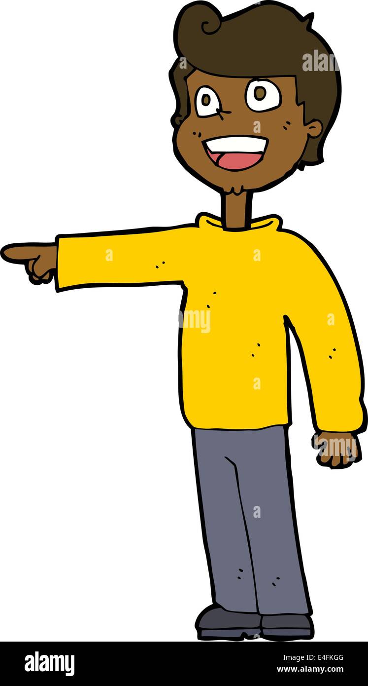 cartoon man pointing and laughing Stock Vector Image & Art - Alamy