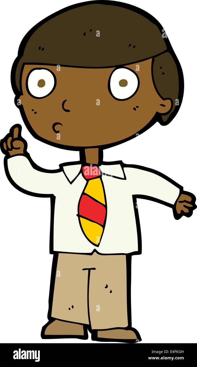 cartoon school boy Stock Vector Image & Art - Alamy