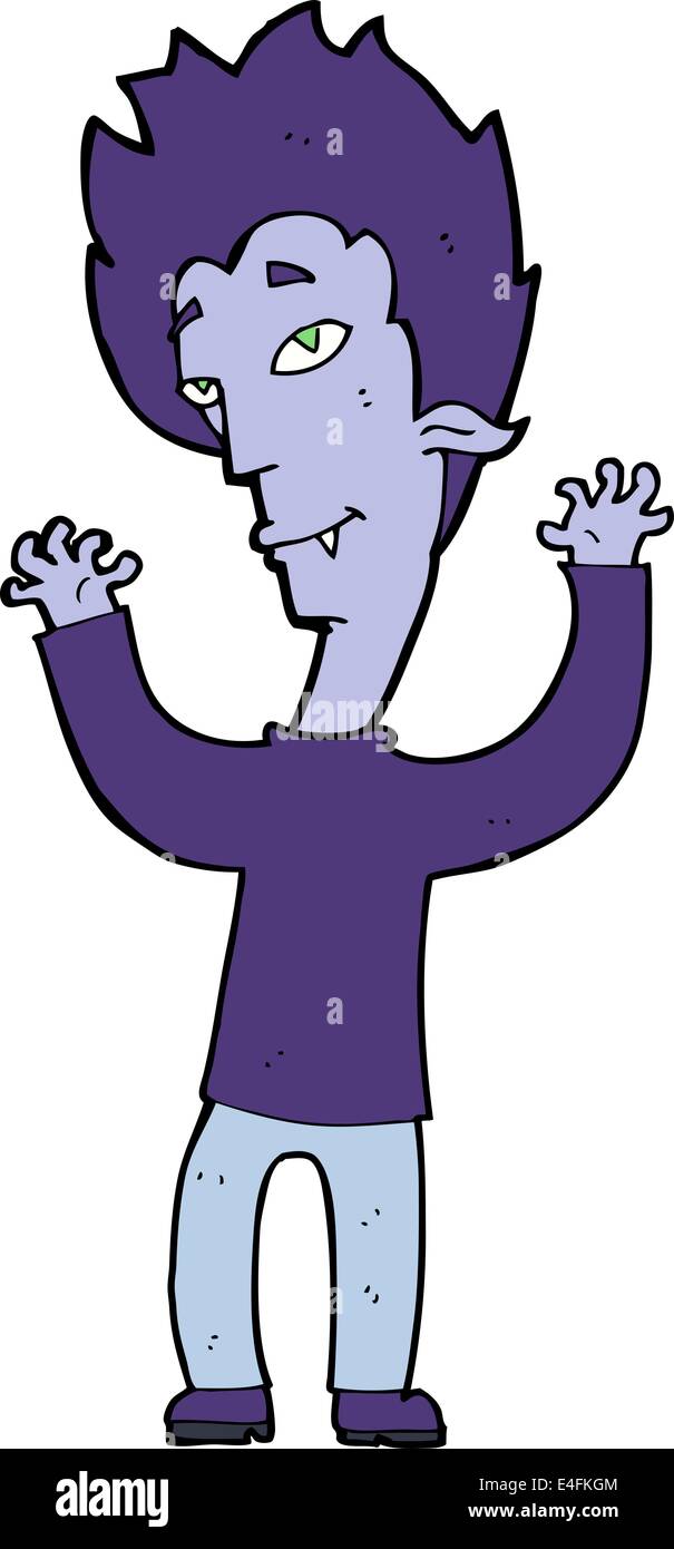cartoon vampire man Stock Vector Image & Art - Alamy