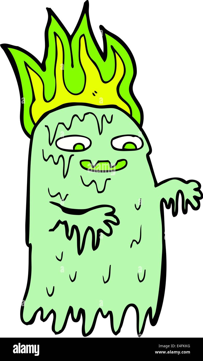 cartoon spooky ghost Stock Vector Image & Art - Alamy