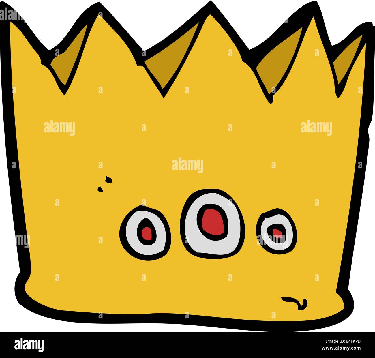Quirky crown Stock Vector Images - Alamy