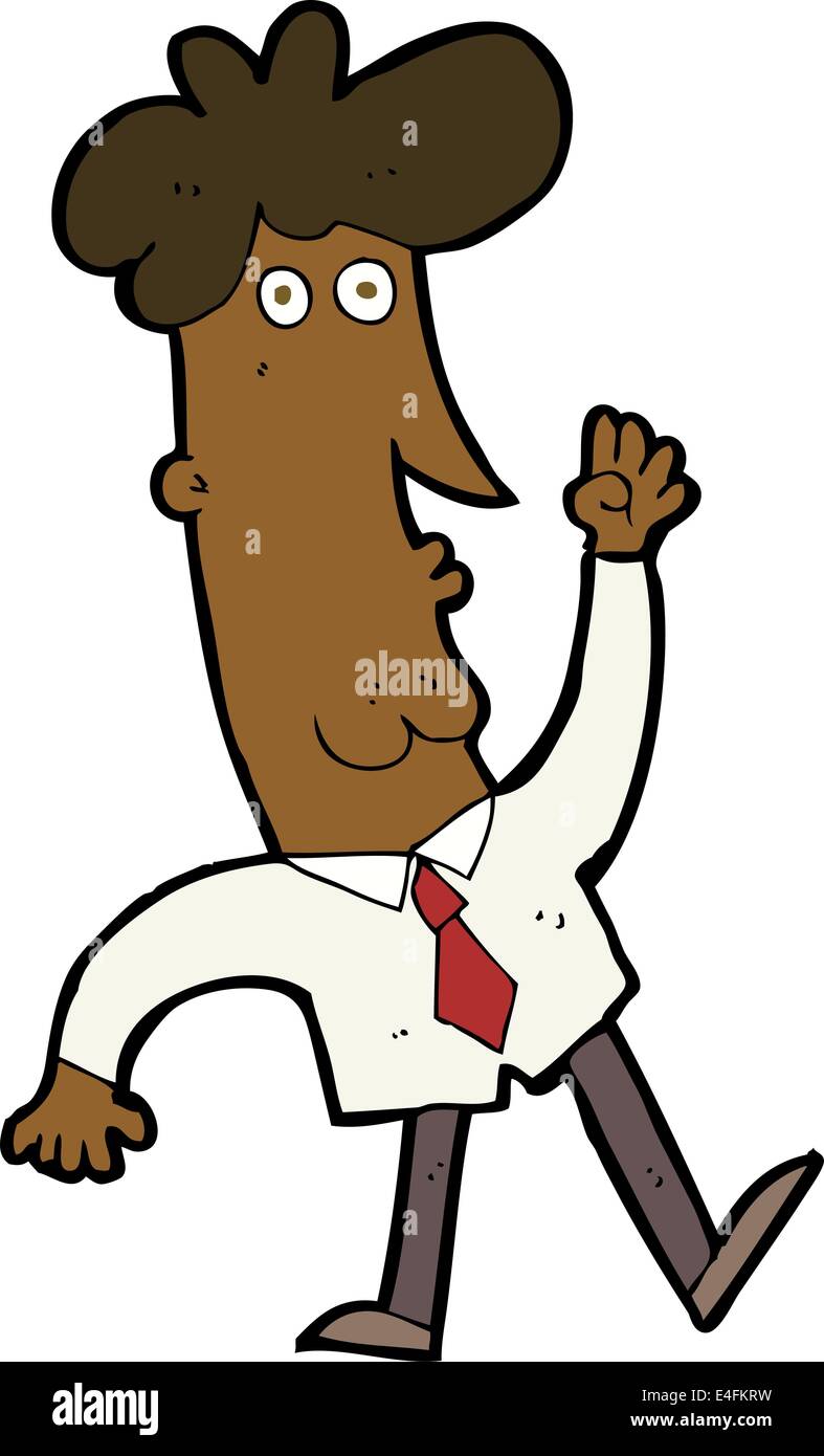 cartoon office man Stock Vector Image & Art - Alamy