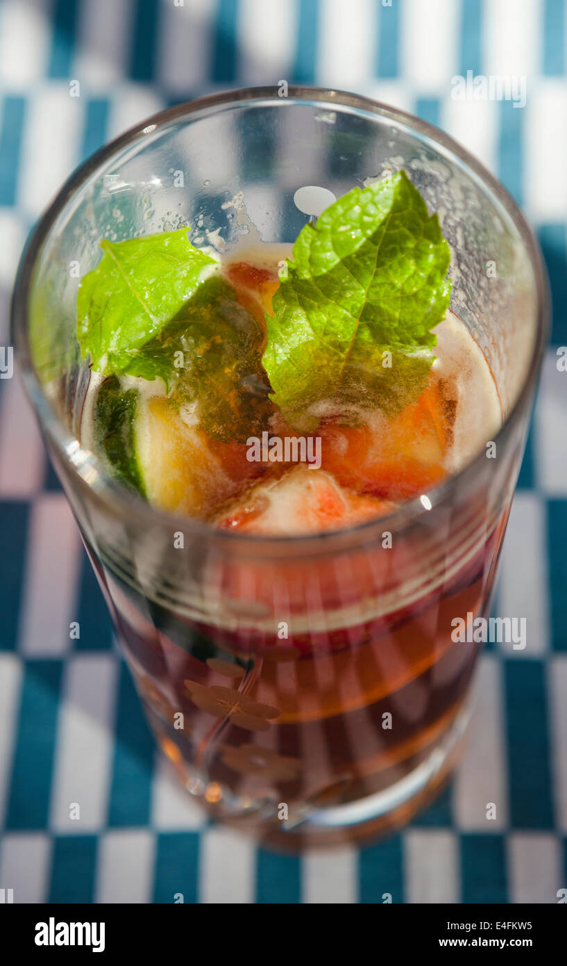 Glass of pimms hi-res stock photography and images - Alamy