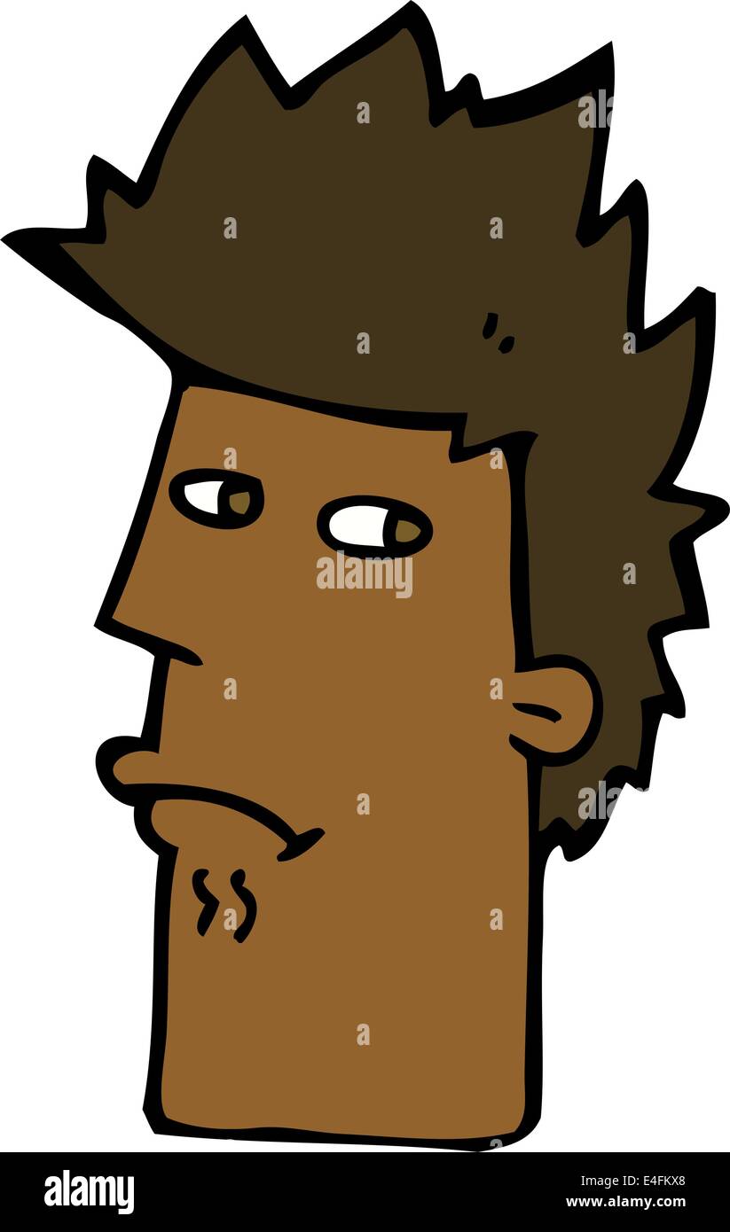 cartoon nervous expression Stock Vector Image & Art - Alamy