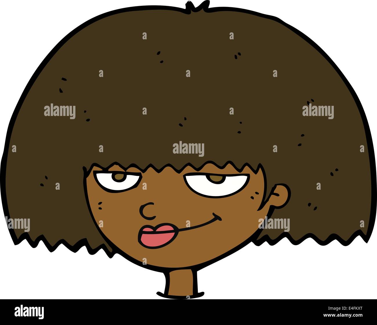 Cartoon mean female face High Resolution Stock Photography and Images ...