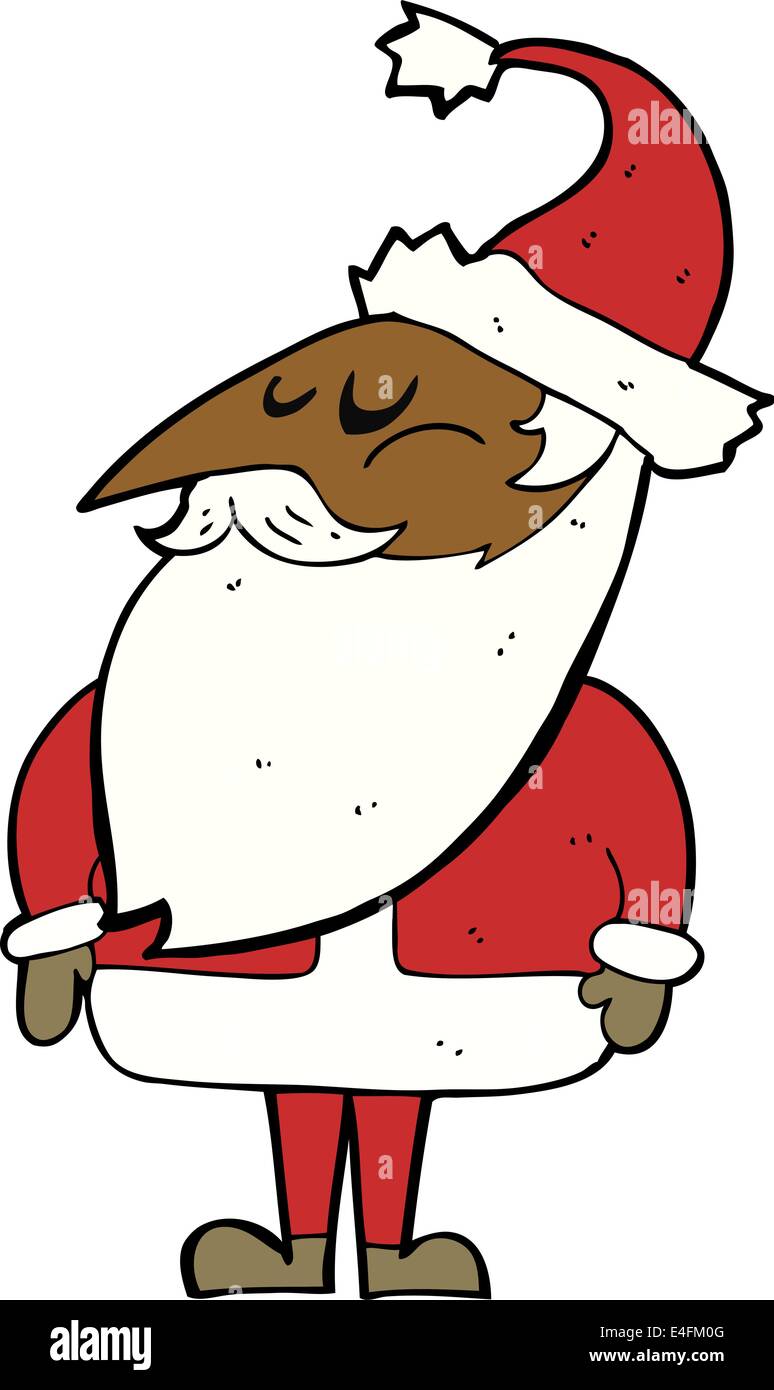 cartoon santa claus Stock Vector Image & Art - Alamy