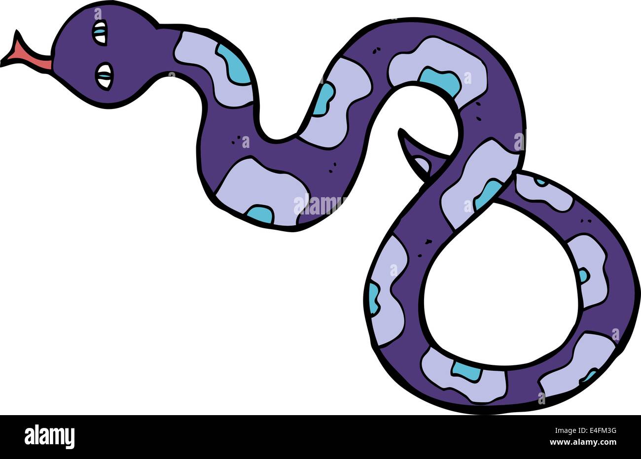Crazy snake Stock Vector Images - Alamy