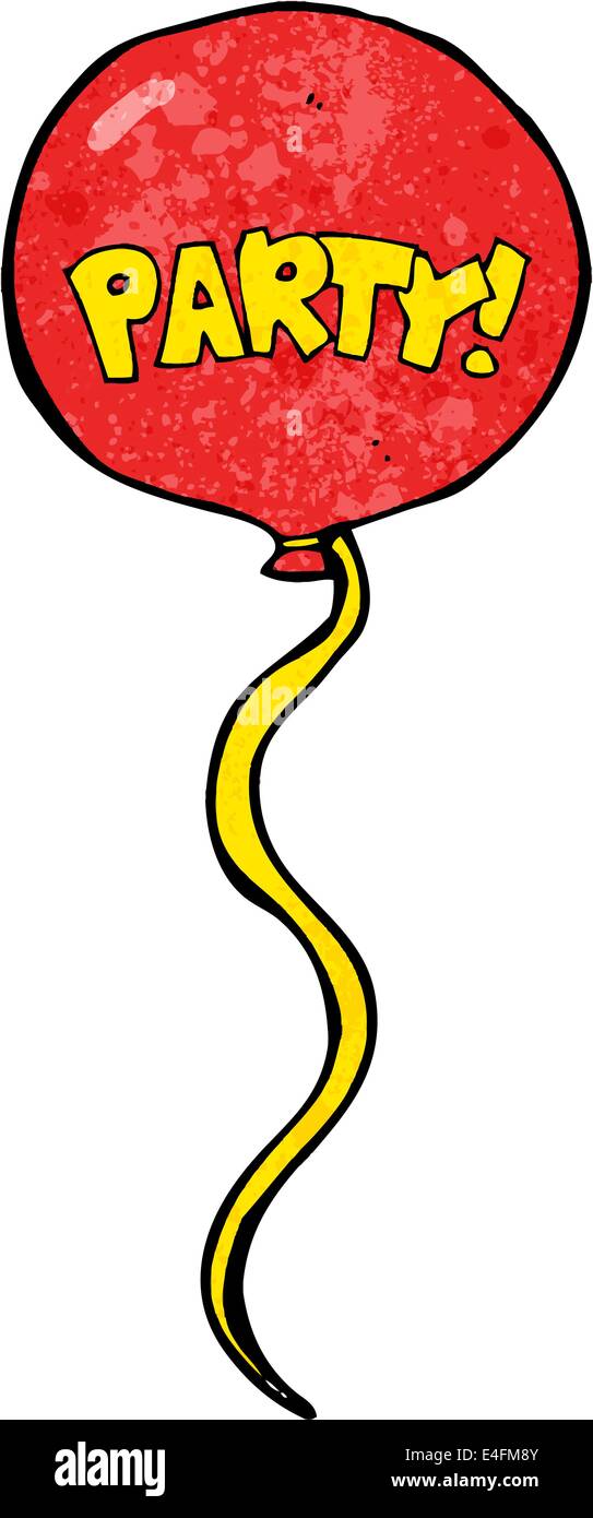 cartoon party balloon Stock Vector Image & Art - Alamy