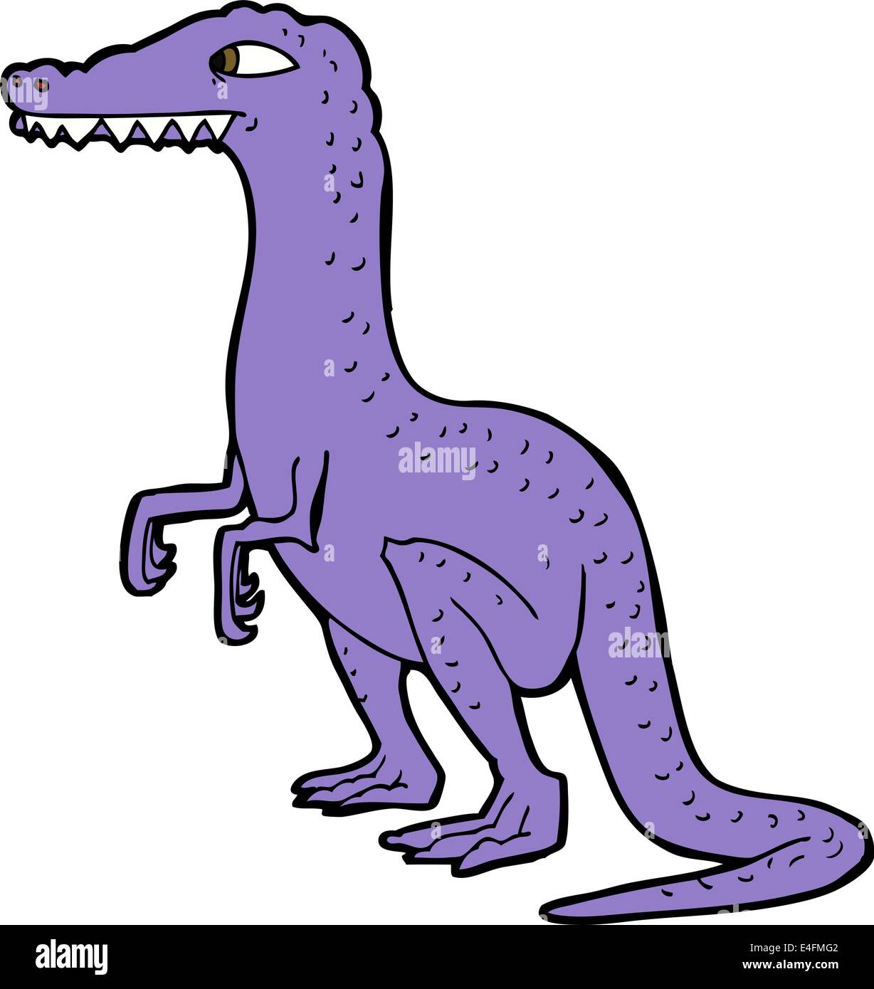 Crazy dinosaur Stock Vector Images - Alamy