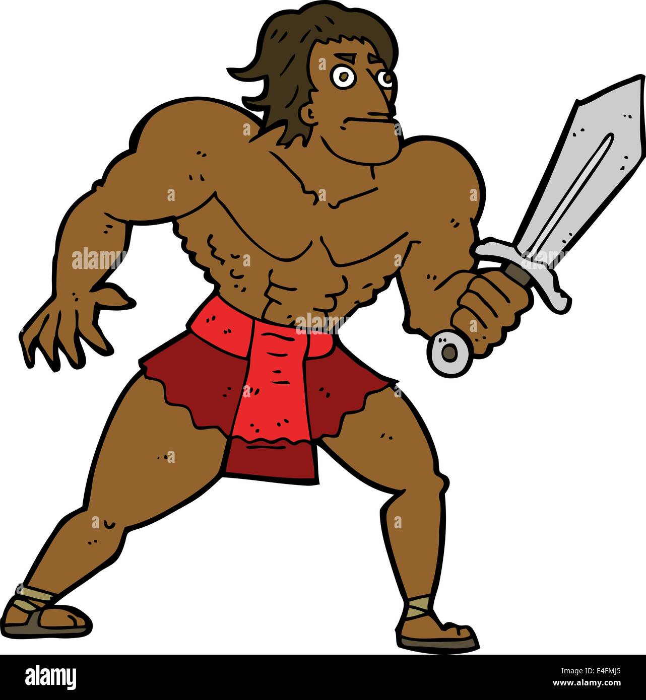 cartoon fantasy hero man Stock Vector Image & Art - Alamy