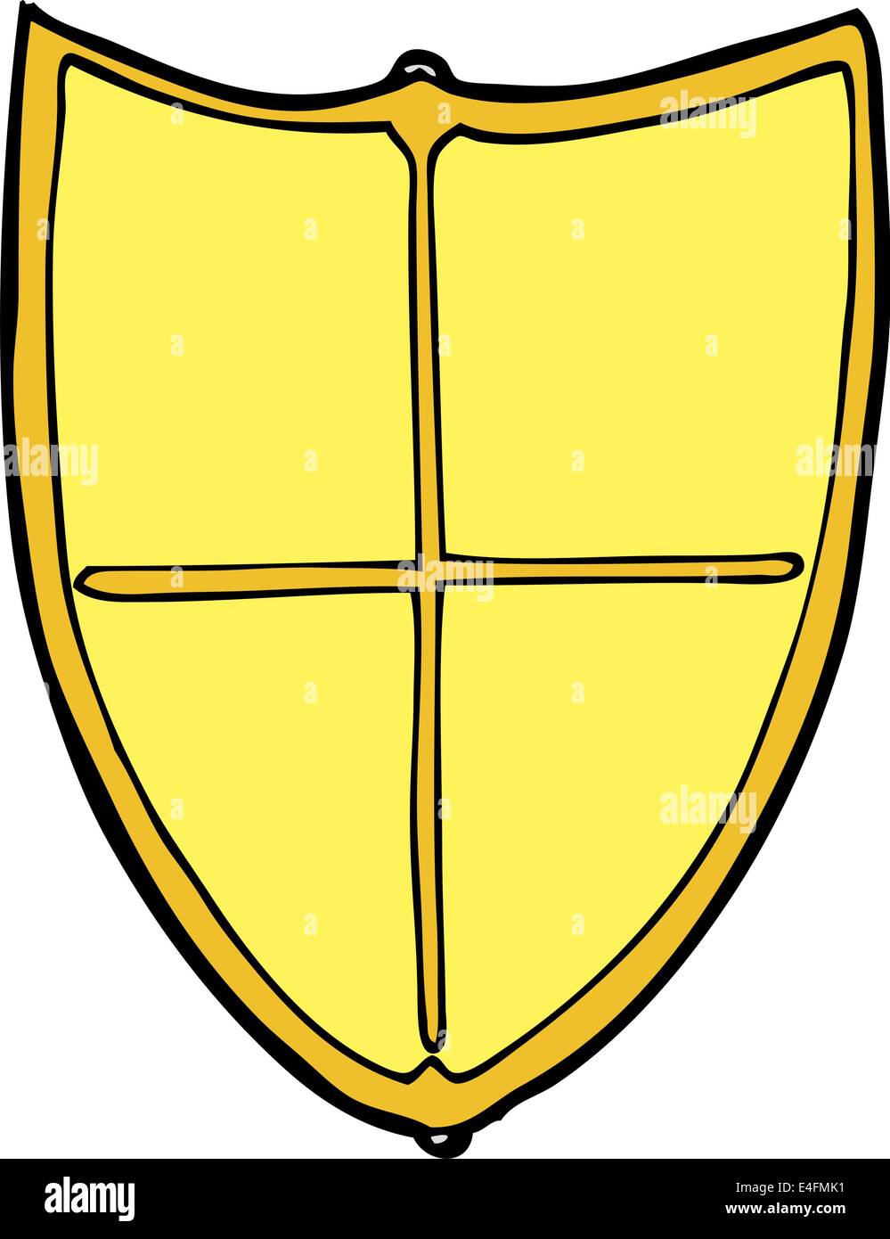 cartoon heraldic shield Stock Vector Image & Art - Alamy