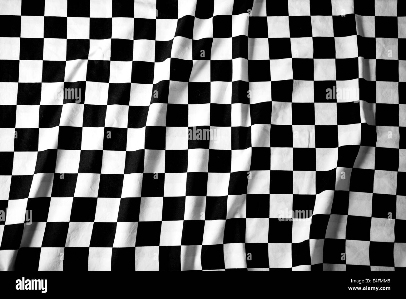 Race flag pattern Black and White Stock Photos & Images - Alamy
