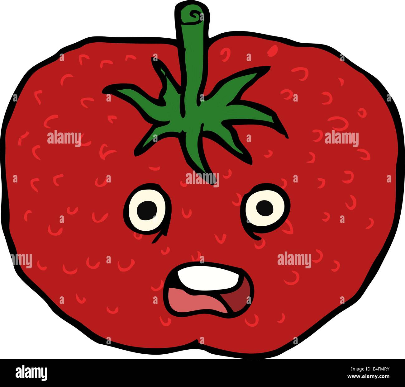 Crazy tomato cartoon hi-res stock photography and images - Alamy