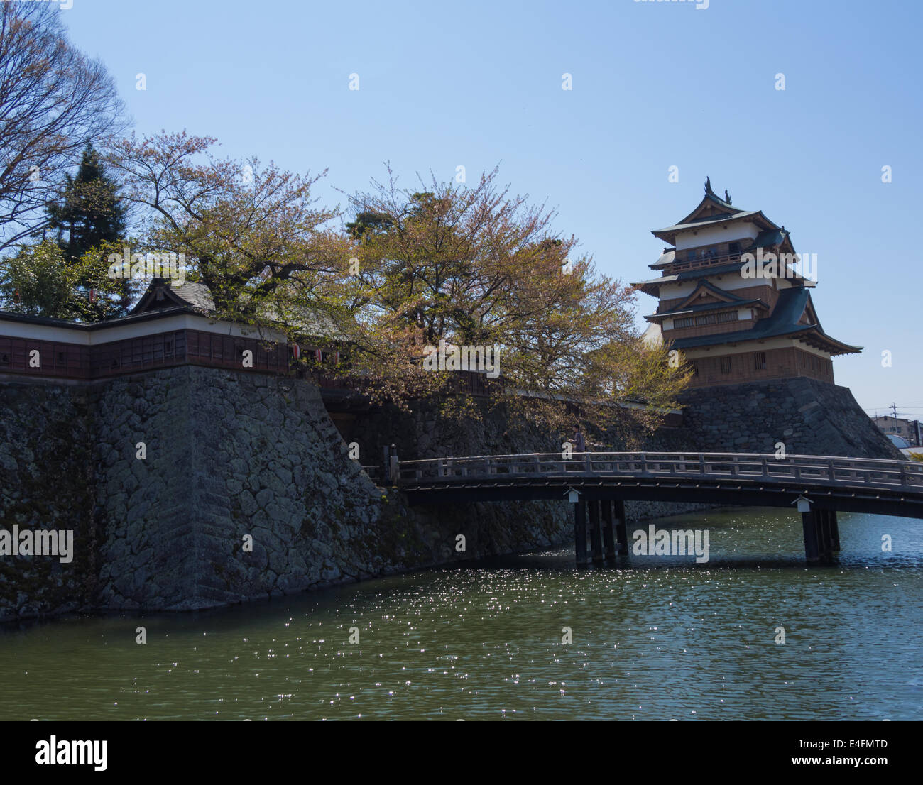 Takashima Castle in Suwa, Nagano, Japan Stock Photo - Alamy