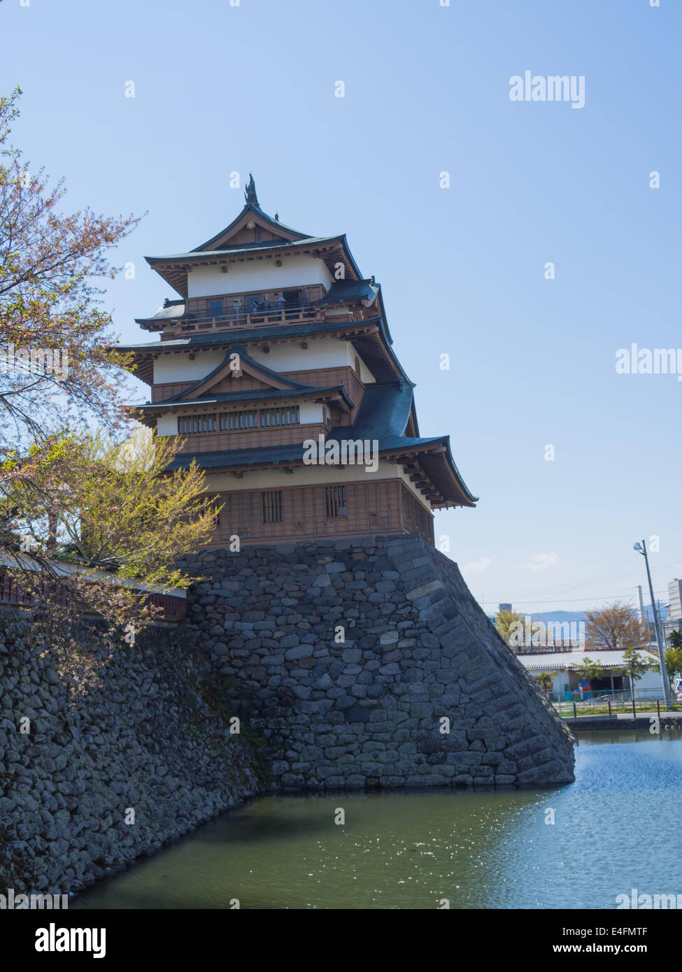 Takashima Castle in Suwa, Nagano, Japan Stock Photo - Alamy